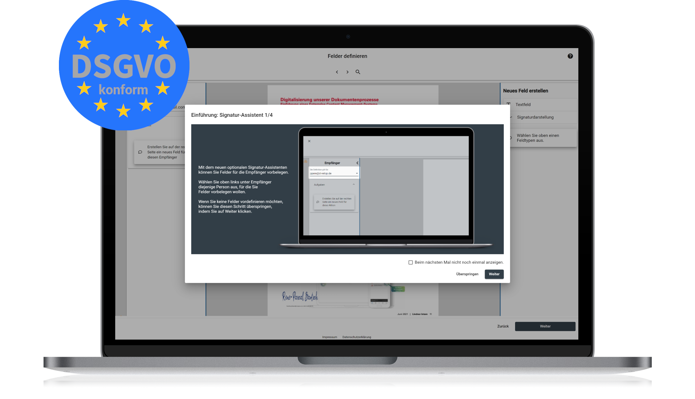 d.velop sign | d.velop store